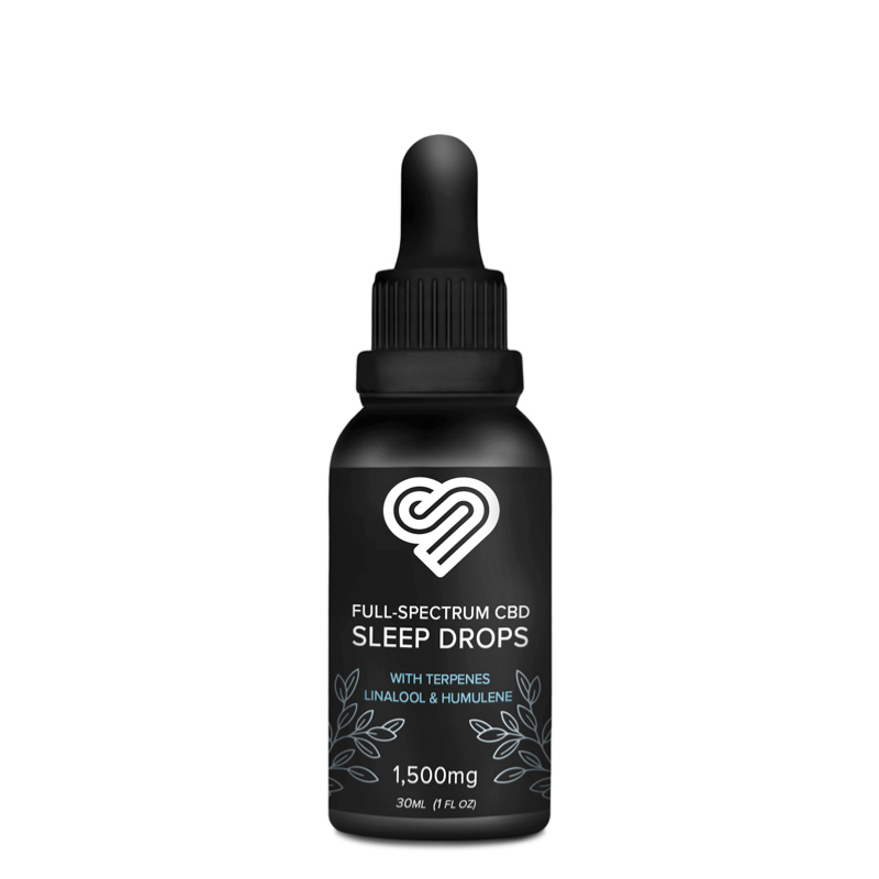 Full Spectrum CBD Sleep Drops (1 fl oz ) - Heartstrong CBD
